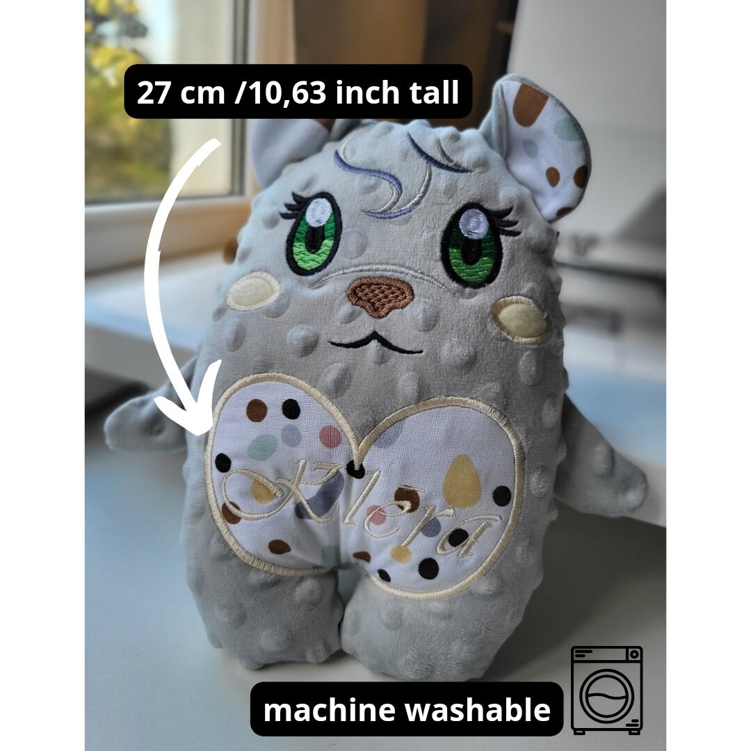 Personalized Stuffed Animal Embroidered Plush Personalized - Etsy
