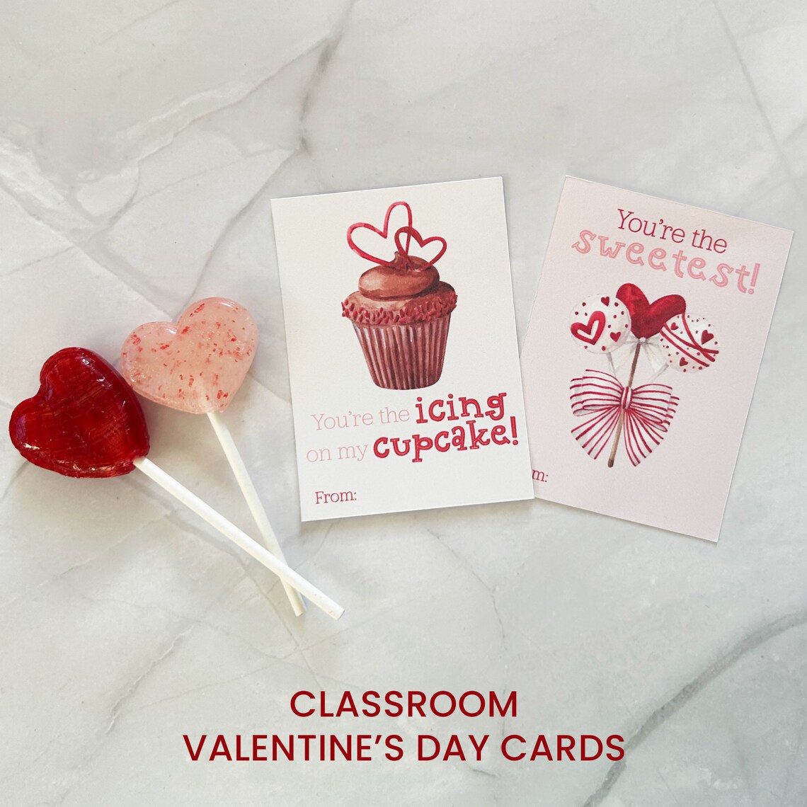 Valentine's Day Cards | Kids Classroom Valentine's Day Cards | Instant ...