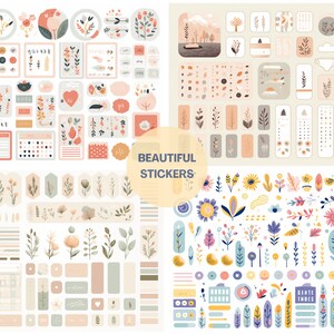 Midjourney Prompts Planner Stickers AI Guide Journal Stickers ...