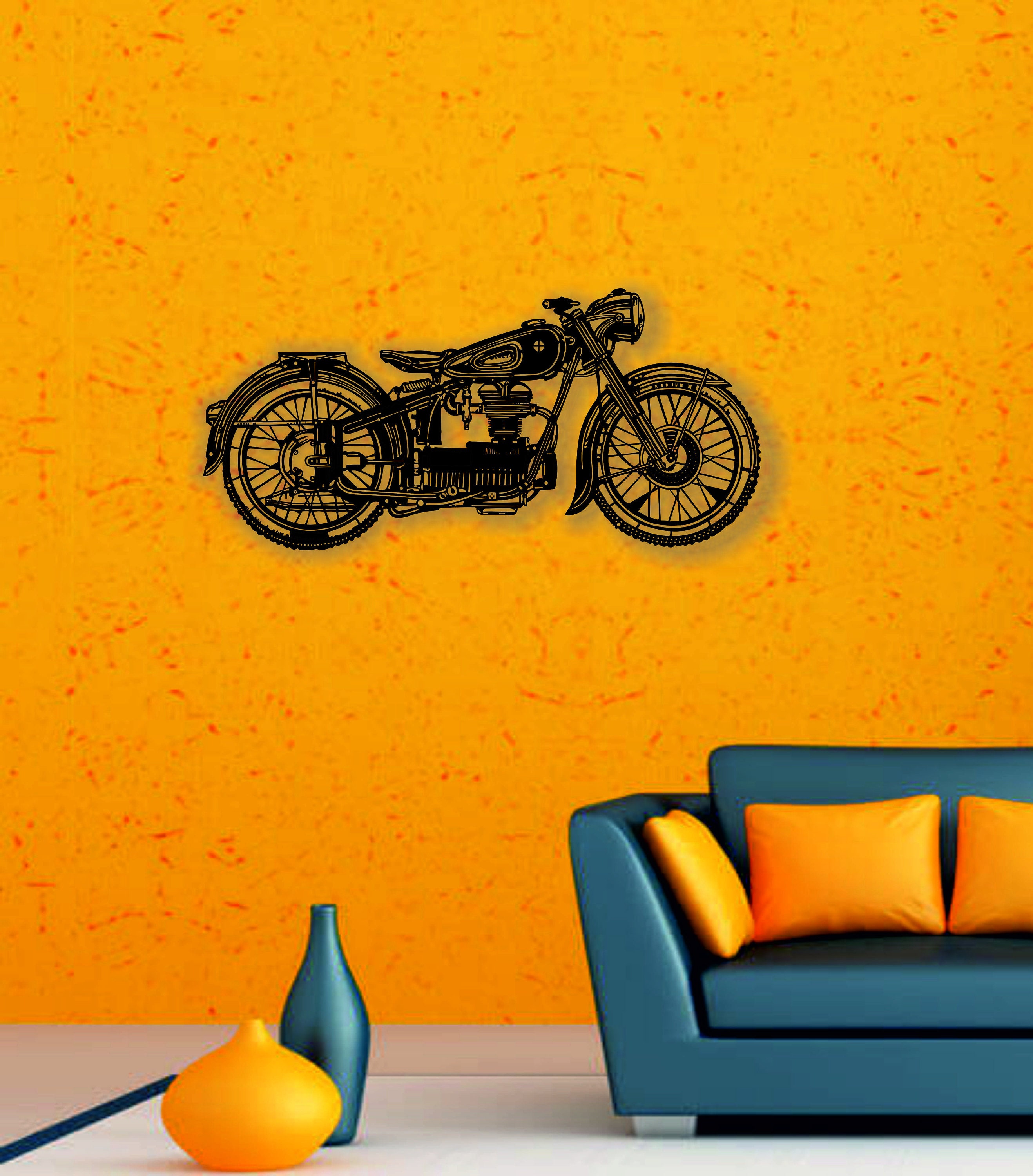 Nathalies Metal World, Metal Wall Decor,1953 BMW R25/2 Motorcycles,sign ...