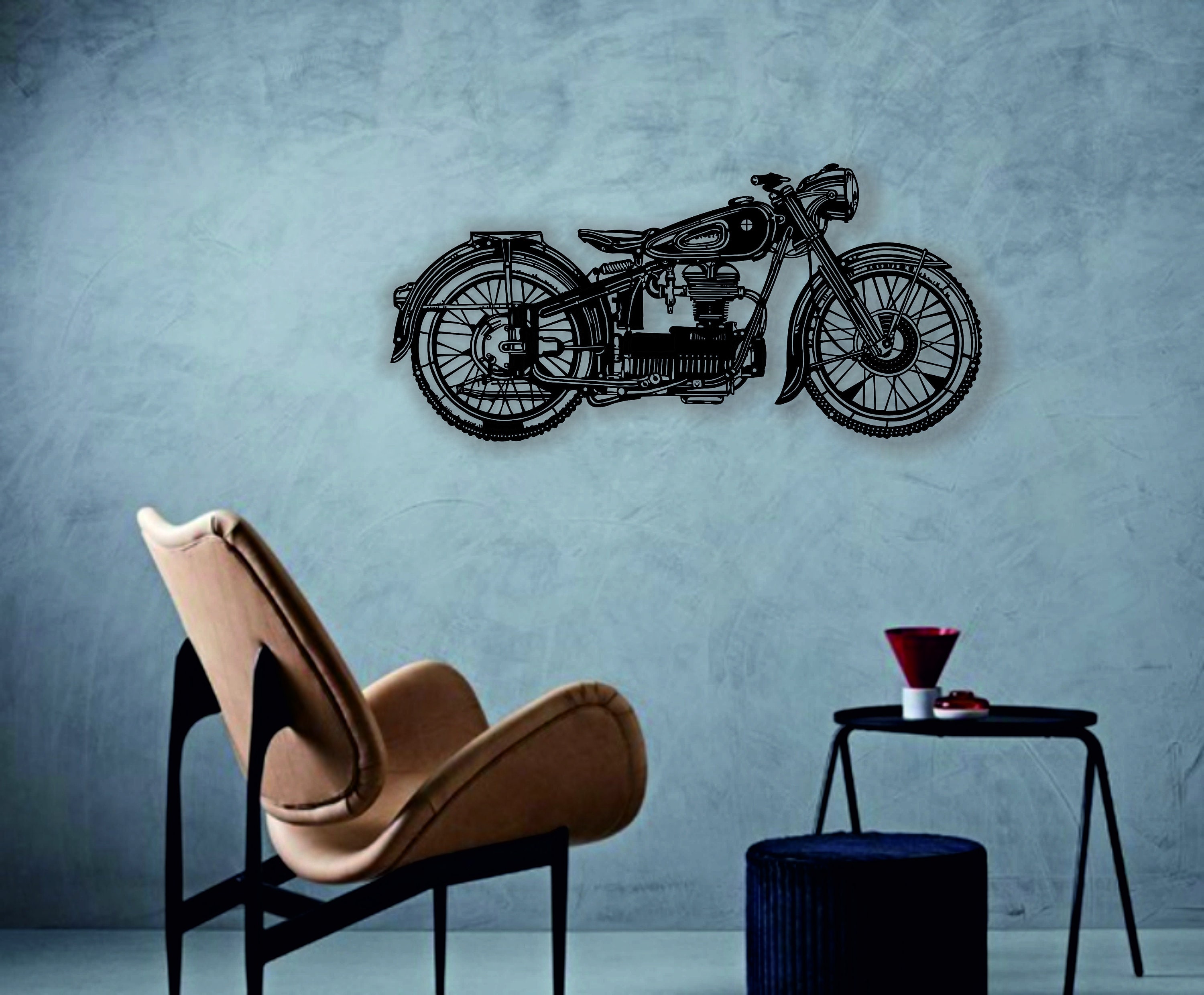 Nathalies Metal World, Metal Wall Decor,1953 BMW R25/2 Motorcycles,sign ...