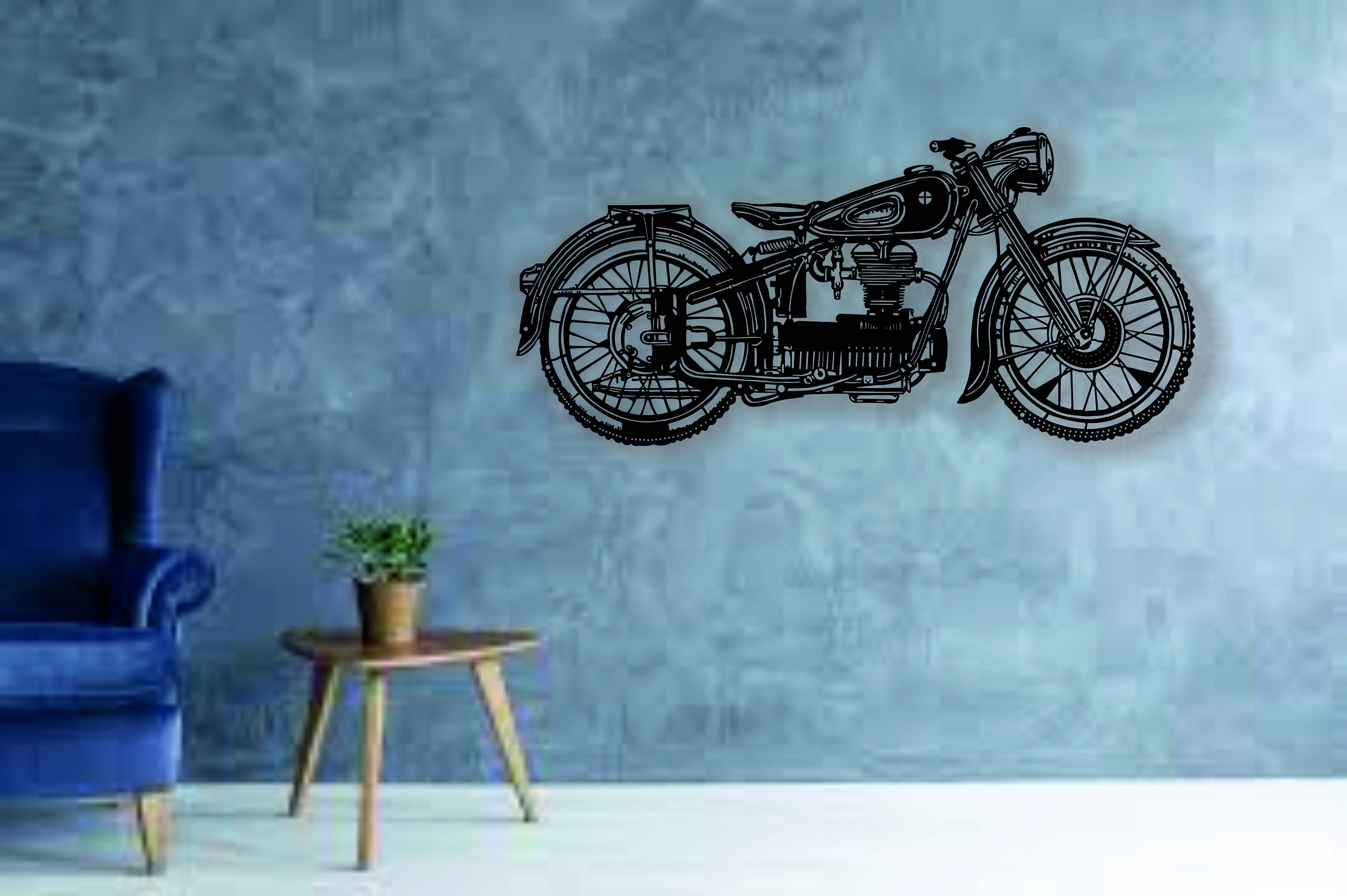 Nathalies Metal World, Metal Wall Decor,1953 BMW R25/2 Motorcycles,sign ...