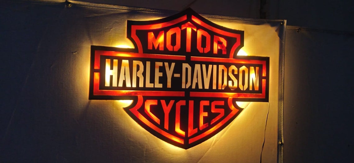 Motorcycle Garage Metal Sign –biker Wall Decor –ride to Live Inspired ...
