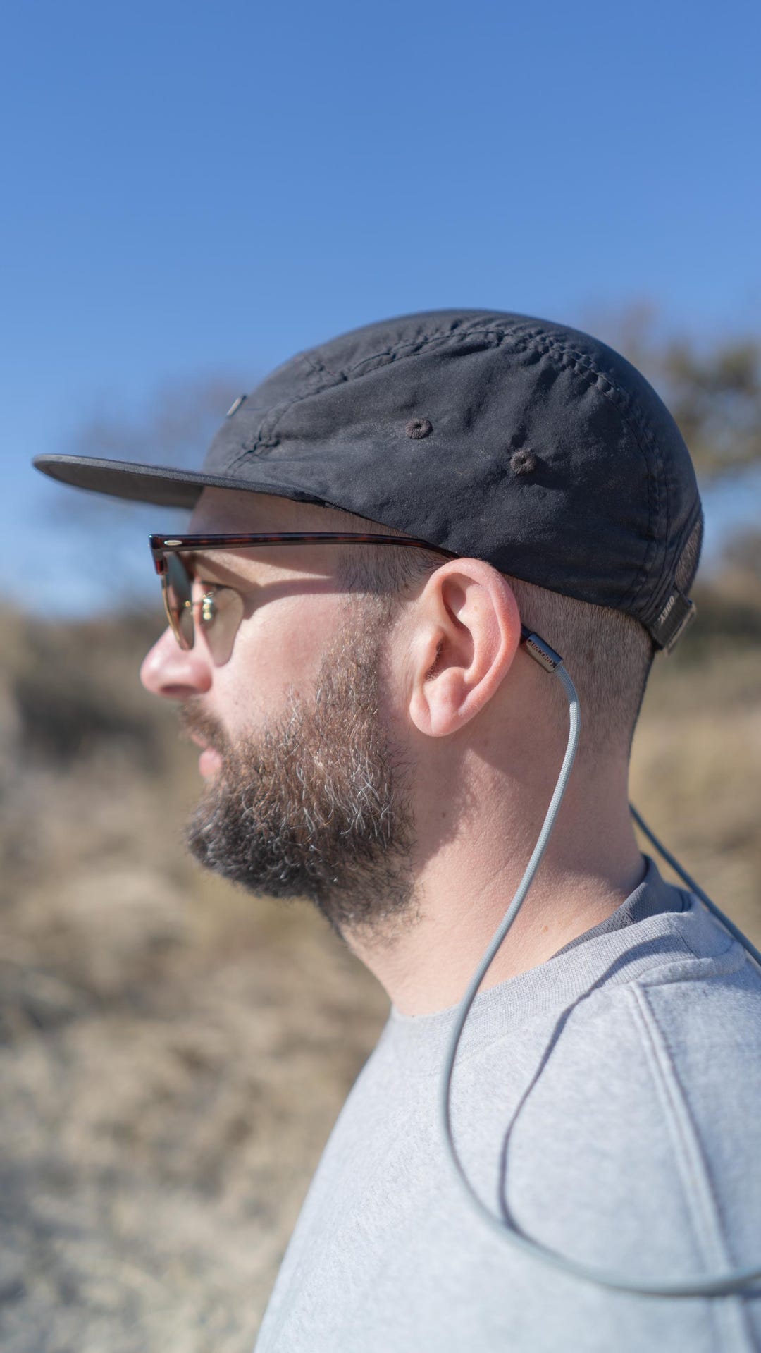 AIRCORD Original | Smoke Grey | 70cm | Premium Glasses Cord | AirPod ...