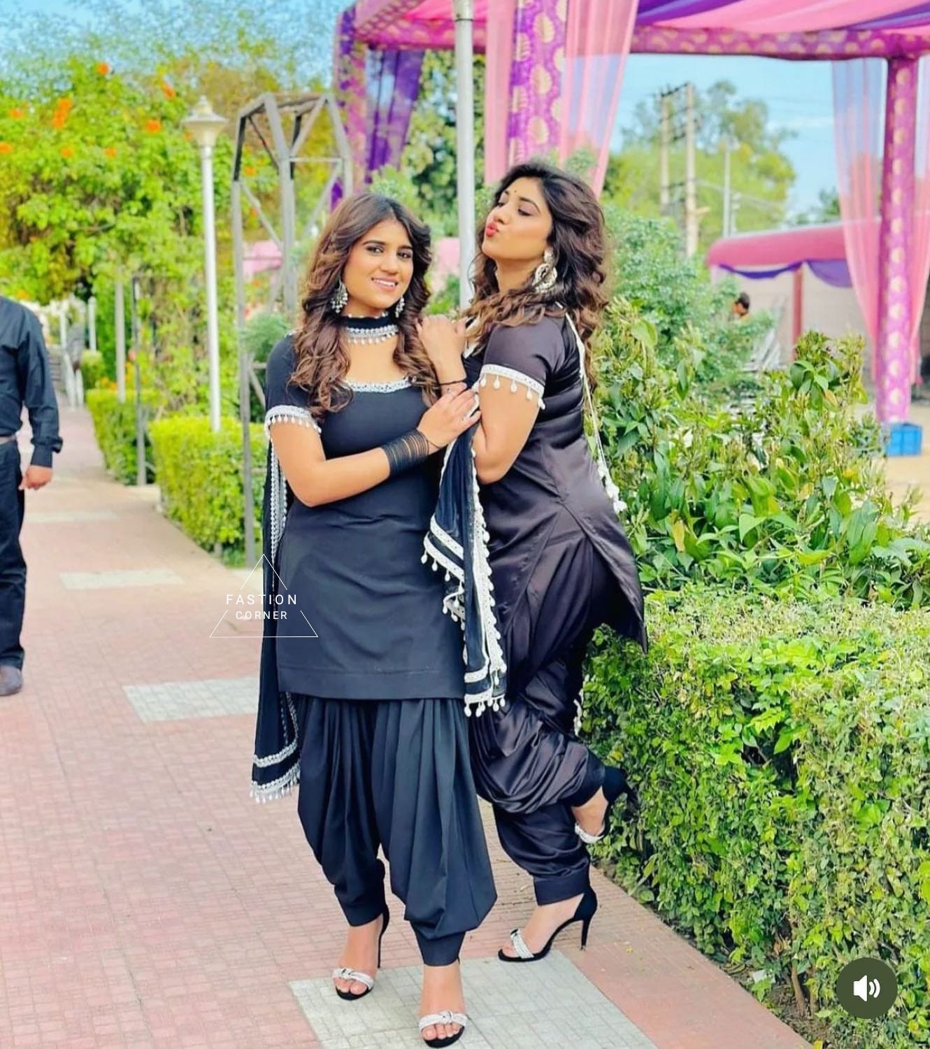 Black Salwar Kameez Suit Punjabi Patiala Silk Suit Chiffon Dupatta ...