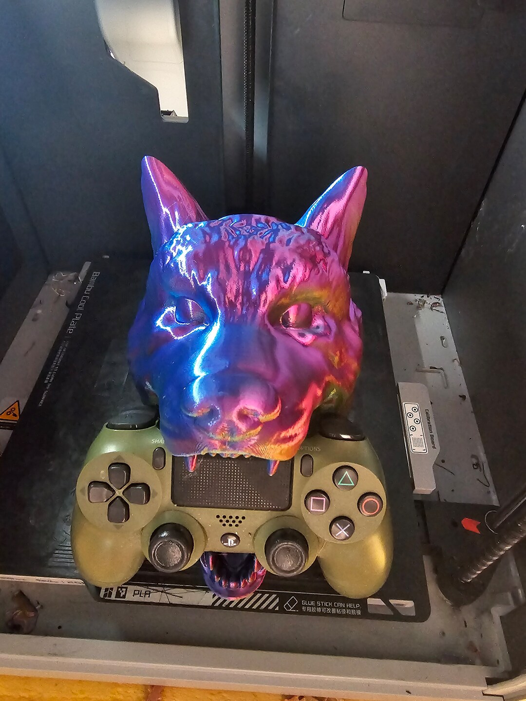 Wolf Head Controller Holder Designed by Kekreations3d - Etsy