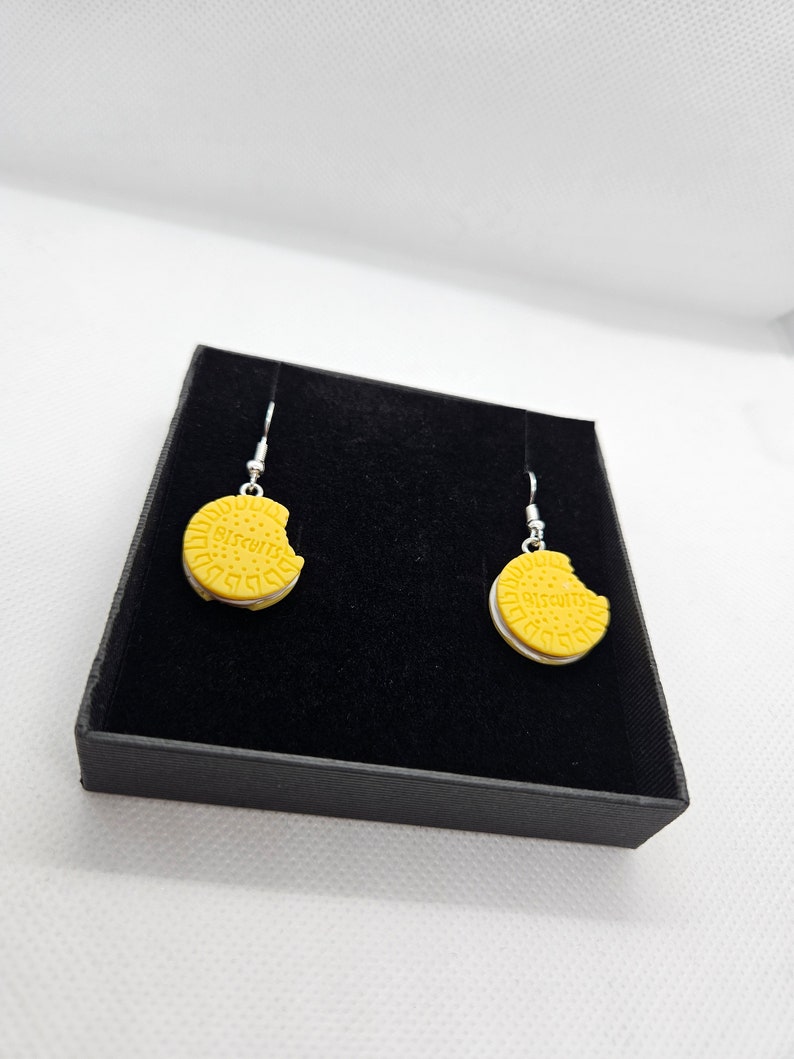 Yello Sweet Treat Oreo Biscuit Hook Earrings - Deliciously Cute ...