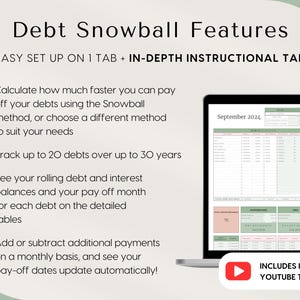 Debt Snowball Spreadsheet Excel Debt Payoff Spreadsheet Debt Snowball ...