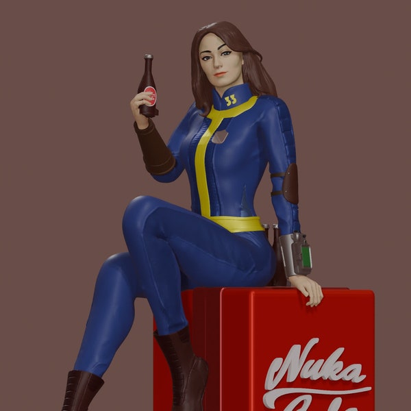 Fallout Lucy 3d Print - Etsy