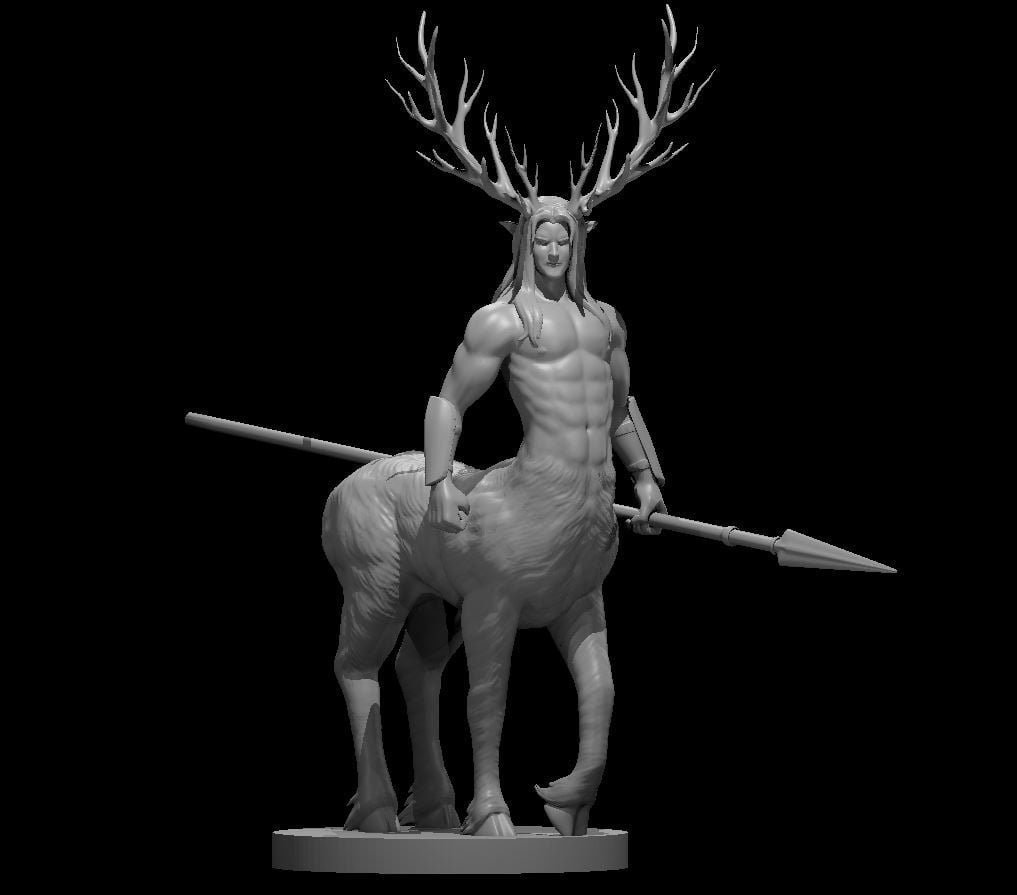 Male and Female Fey Creatures/deer Centaur dnd/tabletop - Etsy