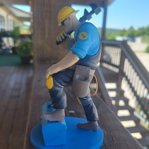 Team Fortress 2 - Engineer Display Figure/model - 3D Resin Print - - Etsy