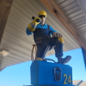 Team Fortress 2 - Engineer Display Figure/model - 3D Resin Print - - Etsy