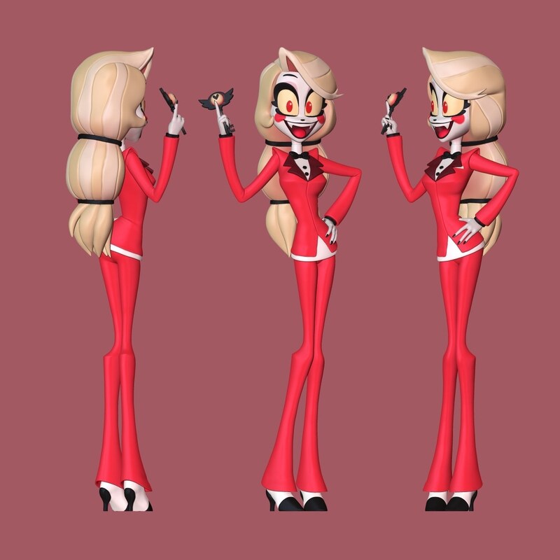 Hazbin Hotel Charlie Plush - Etsy