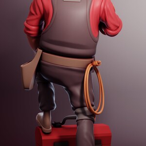 Team Fortress 2 - Engineer Display Figure/model - 3D Resin Print - - Etsy