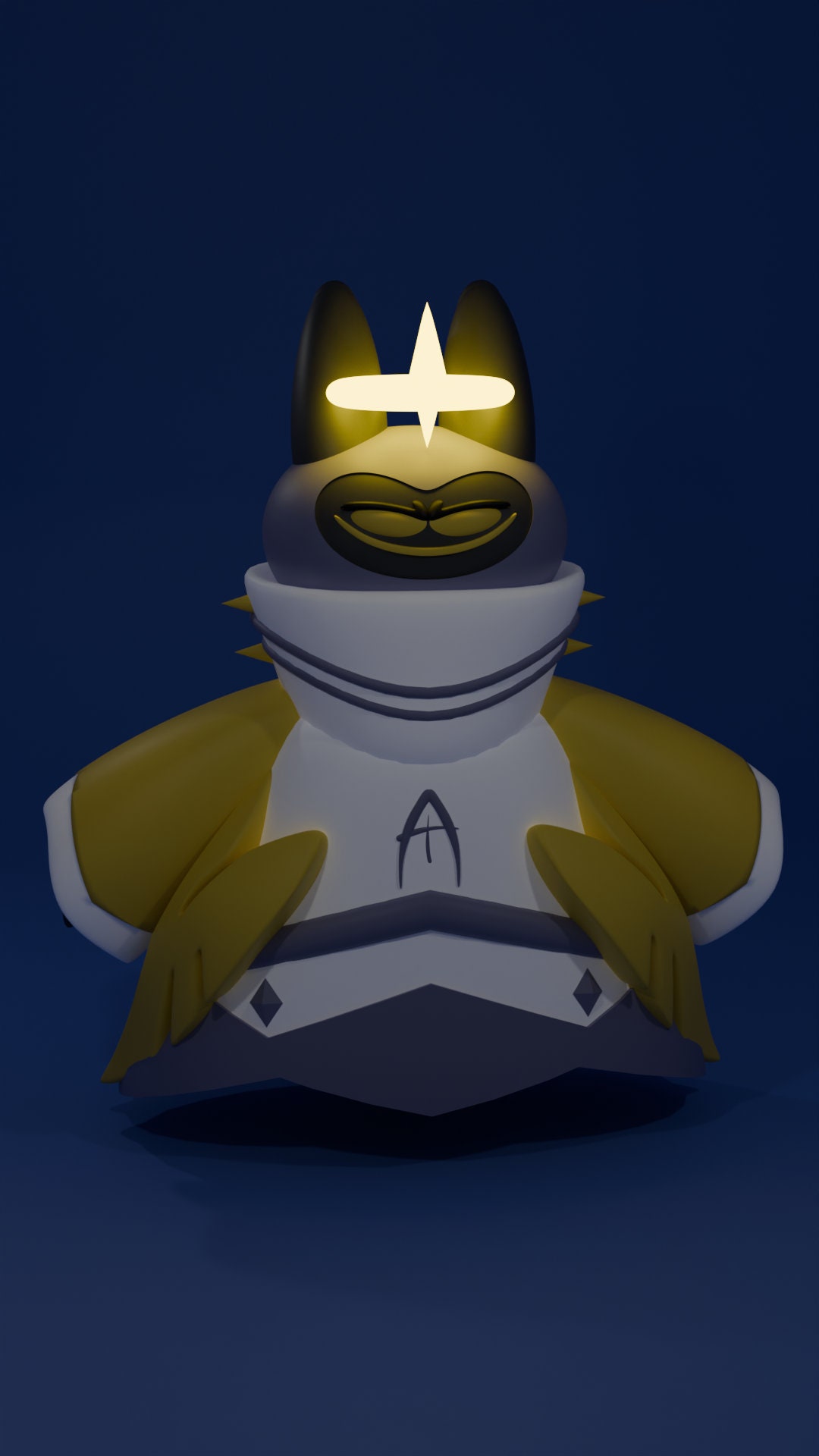 Smooshed Adam Hazbin Hotel Unpainted Grey Display Model/miniature 3D ...