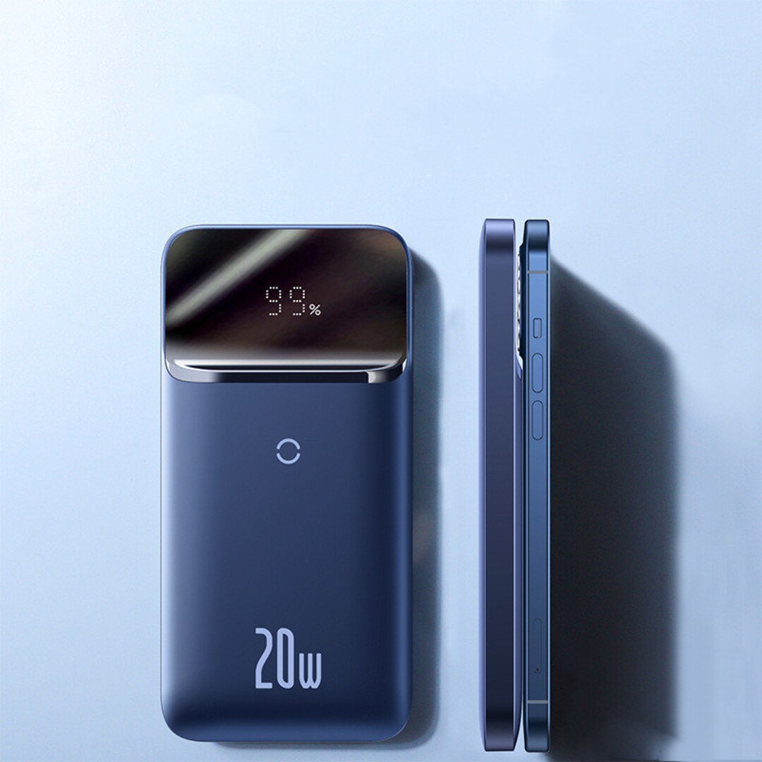 Magsafe Magnetic Wireless Power Bank 2-in-1 10000mah - Etsy