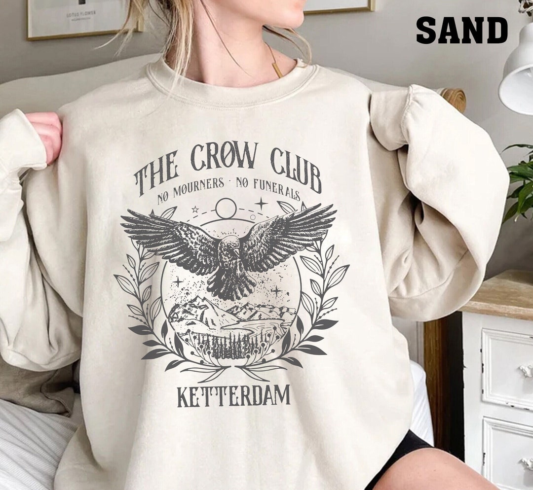 Vintage Ketterdam Crow Club Crewneck Sweatshirt,six of Crows Sweatshirt ...