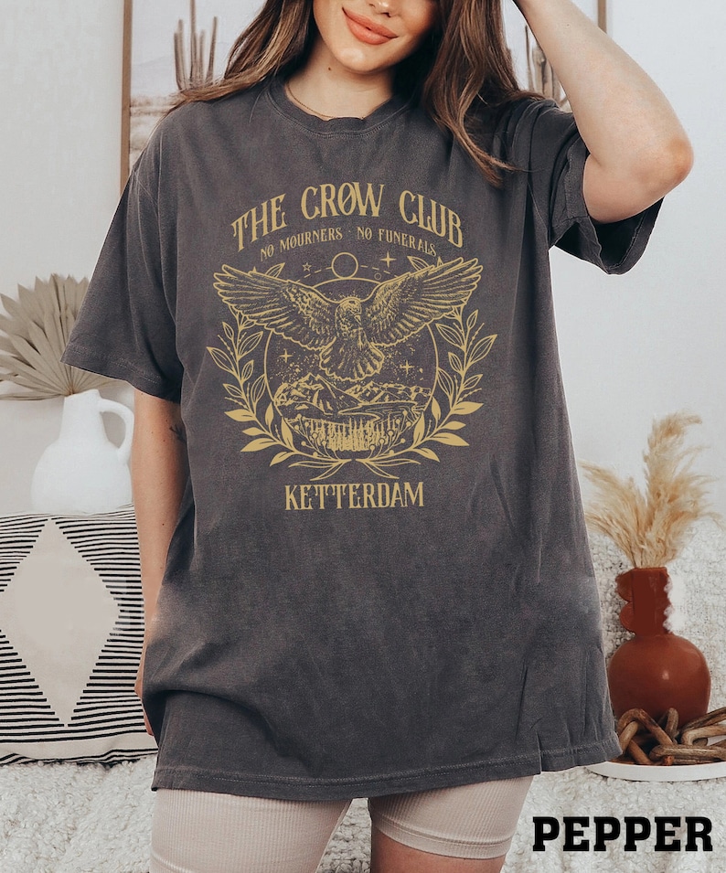 Vintage Ketterdam Crow Club Crewneck Sweatshirt,six of Crows Sweatshirt ...