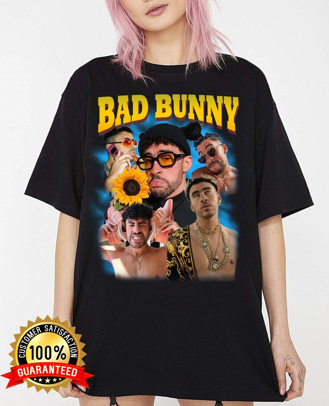 Retro Bad Bunny Bootleg Graphic Svg, Bad Bunny Vintage Shirt Png, Bad ...