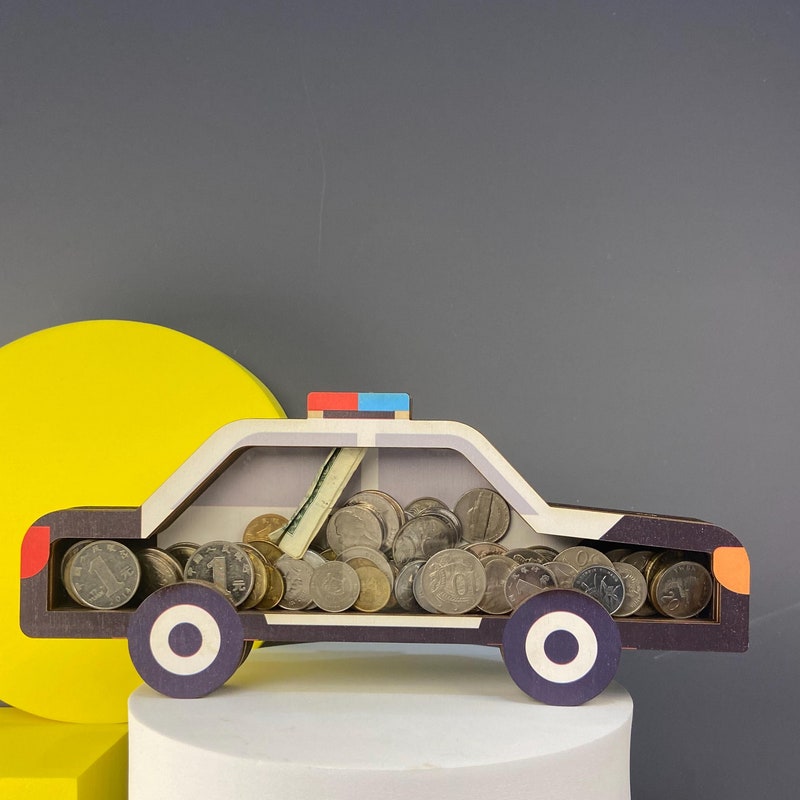 Car Piggy Bank - Etsy