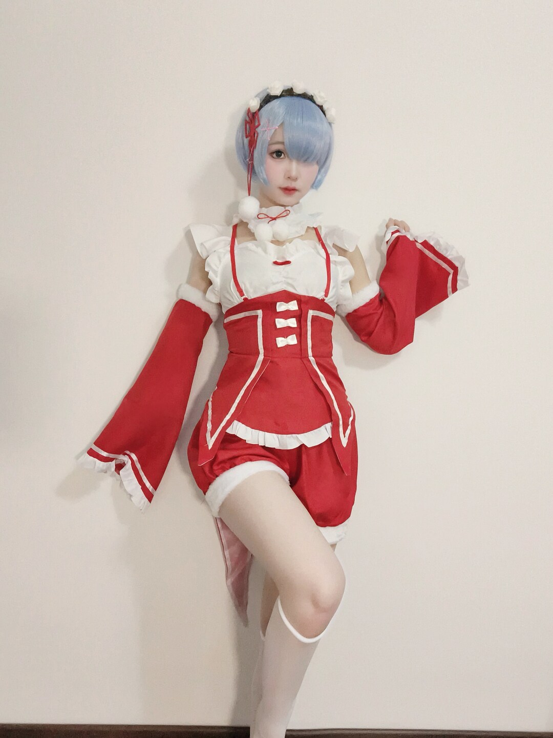 Rem Christmas Costume Set Embrace the Holiday Season With Rem - Etsy UK