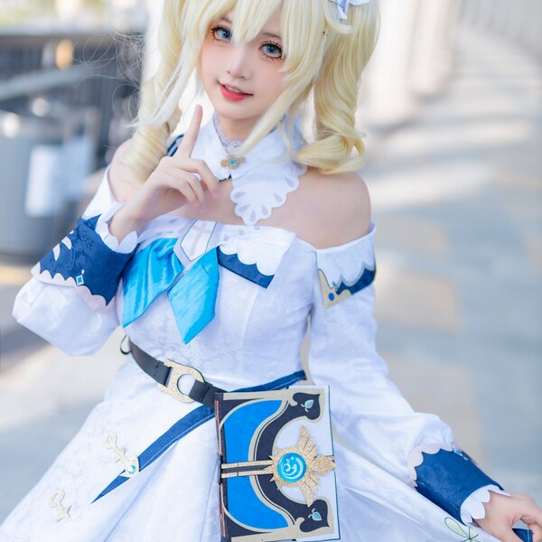 Barbara Genshin Cosplay - Etsy