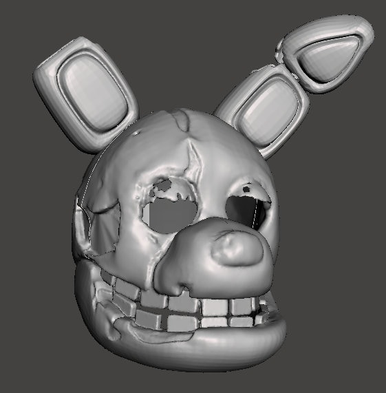 Five Nights at Freddys 3D Print File Only/wearable Springbonnie/yellow ...