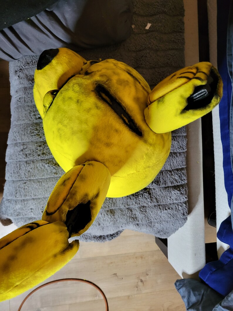 3D Printed Five Nights at Freddys FNAF Replica Yellow Rabbit ...