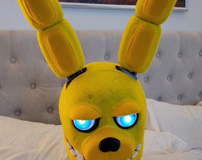 Replica Springbonnie FNAF Five Nights at Freddys Mask 3D Printed Adult ...