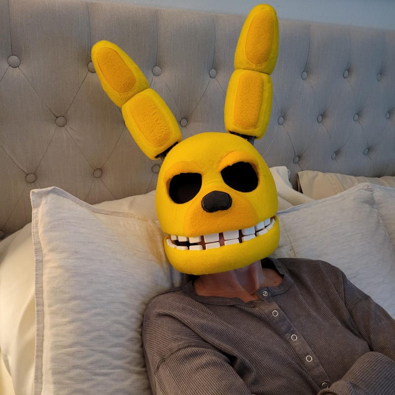 Spring Bonnie Mask - Etsy
