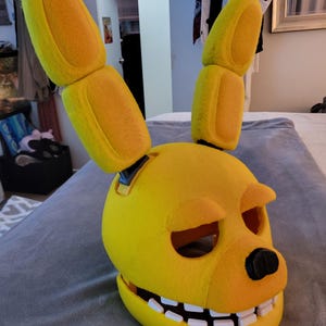 FNAF Five Nights at Freddys Springbonnie Wearable Mask File to 3D Print ...