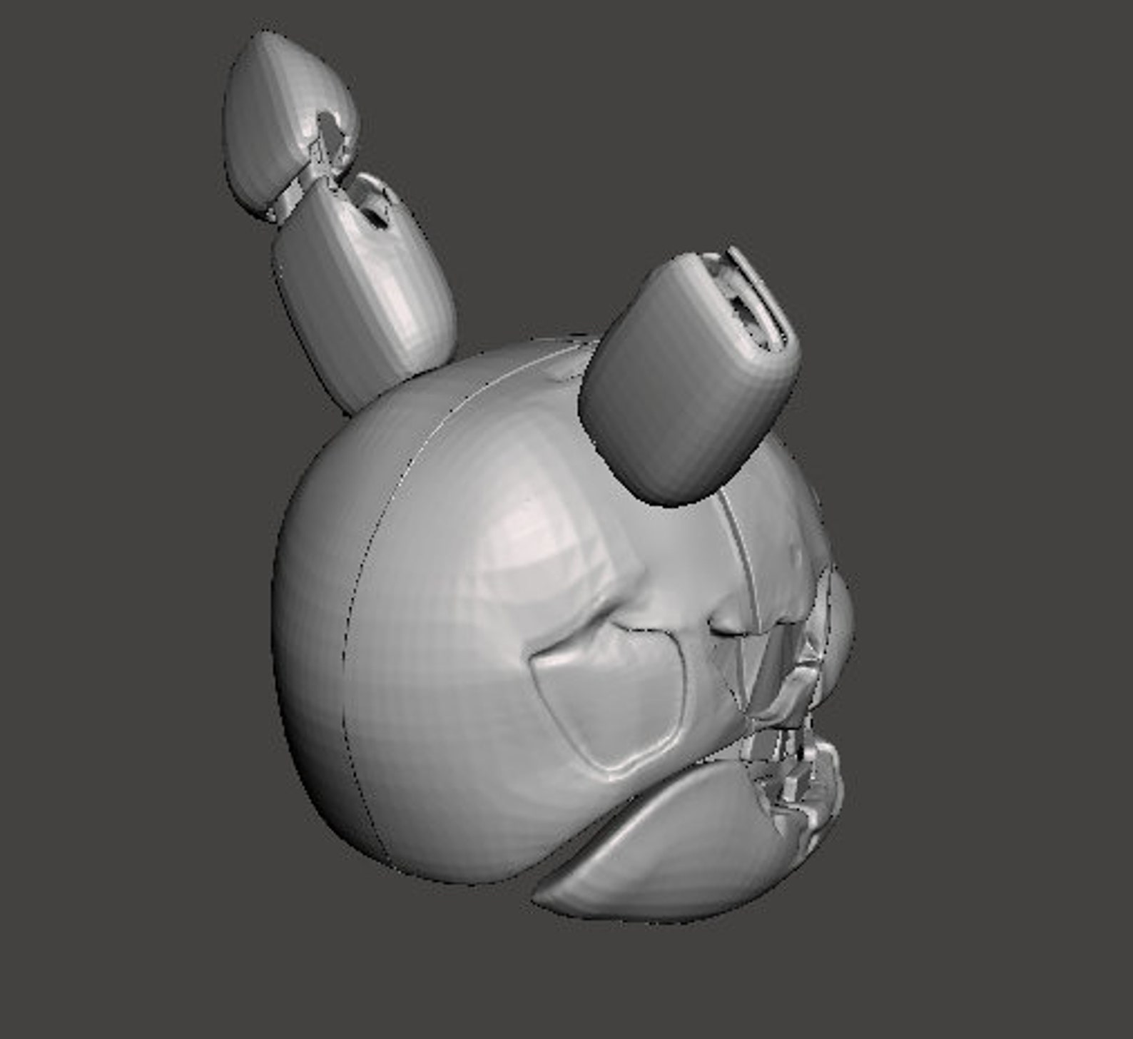 Five Nights at Freddys 3D Print File Only/wearable Springbonnie/yellow ...