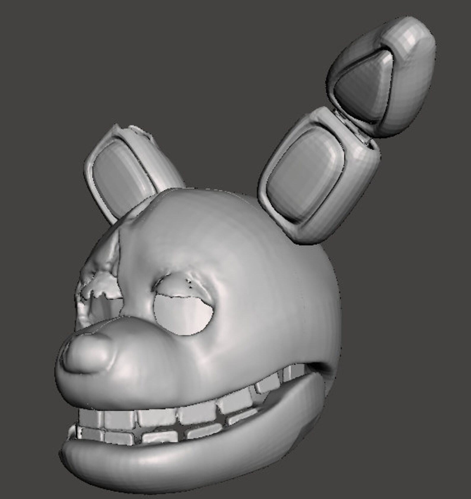Five Nights at Freddys 3D Print File Only/wearable Springbonnie/yellow ...