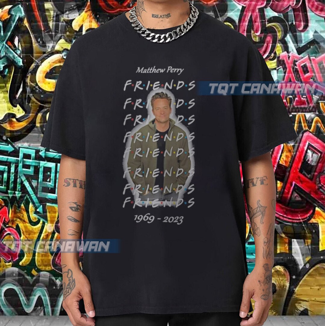 RIP Matthew Perry Chandler Bing Rip 1969-2023 Shirt Friends - Etsy