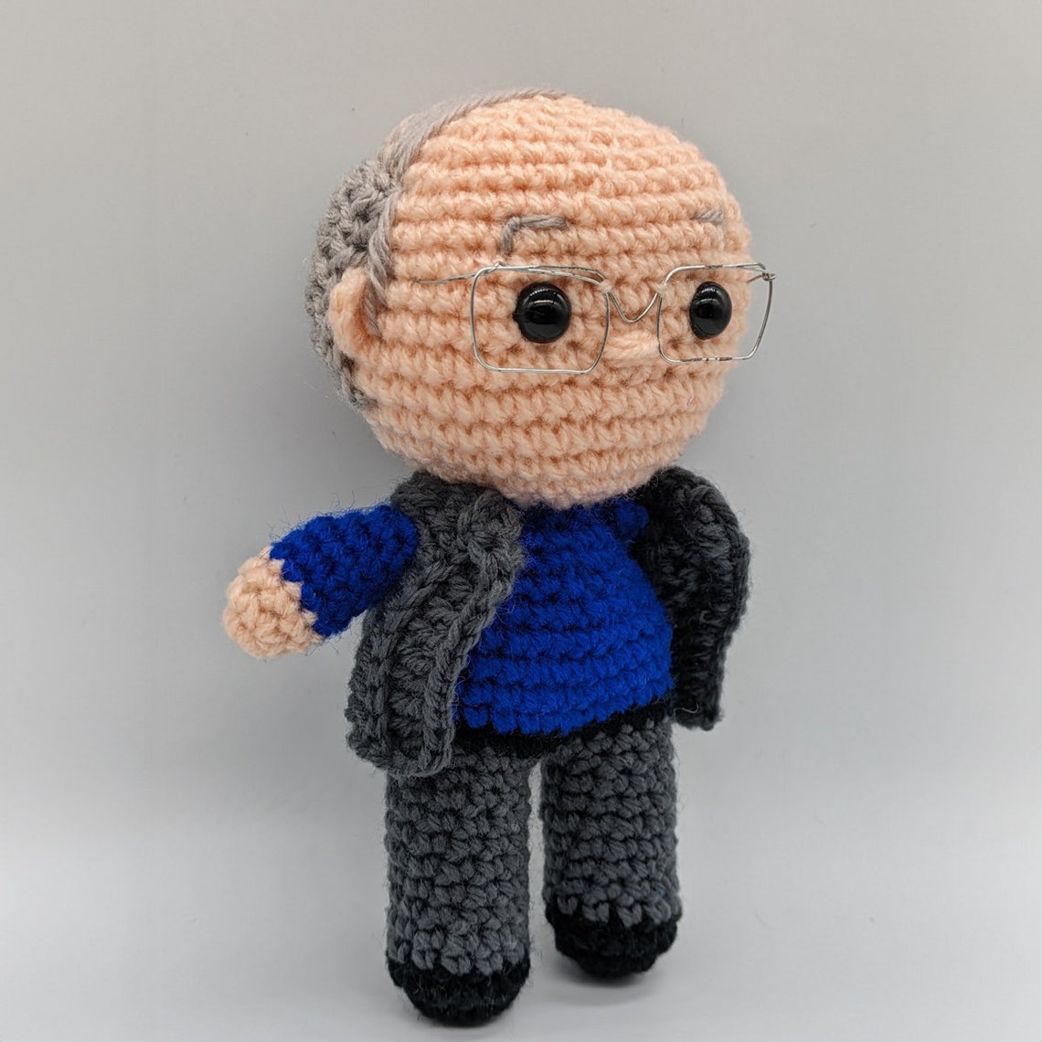Grand Pa - CROCHET PATTERN, Crochet Grand Dad, Crochet Grandpa ...