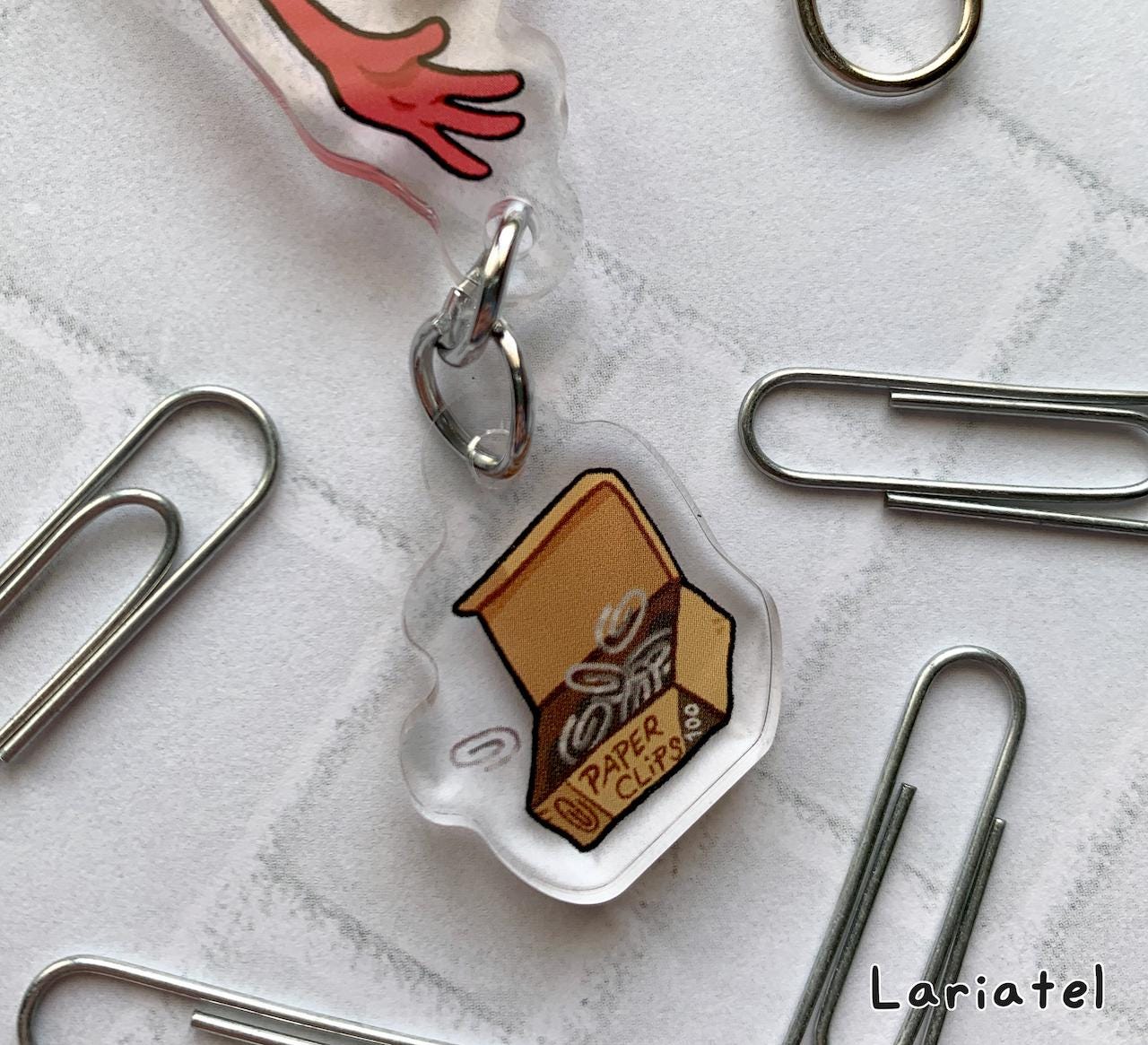 Allan Paperclips Keychain - Smiling Friends - Etsy