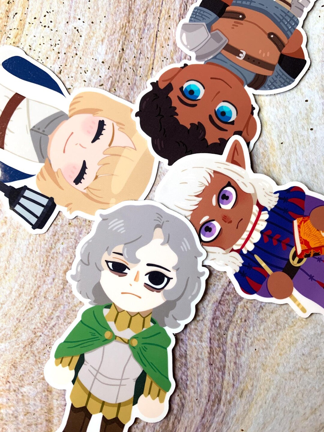 Dungeon Meshi Stickers Series 2 - Vinyl Waterproof Glossy Sticker - Etsy