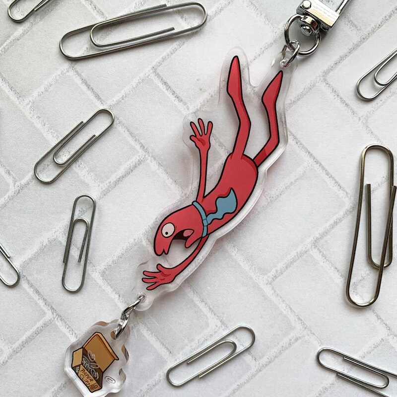 Alan Smiling Friends Crucified - Etsy