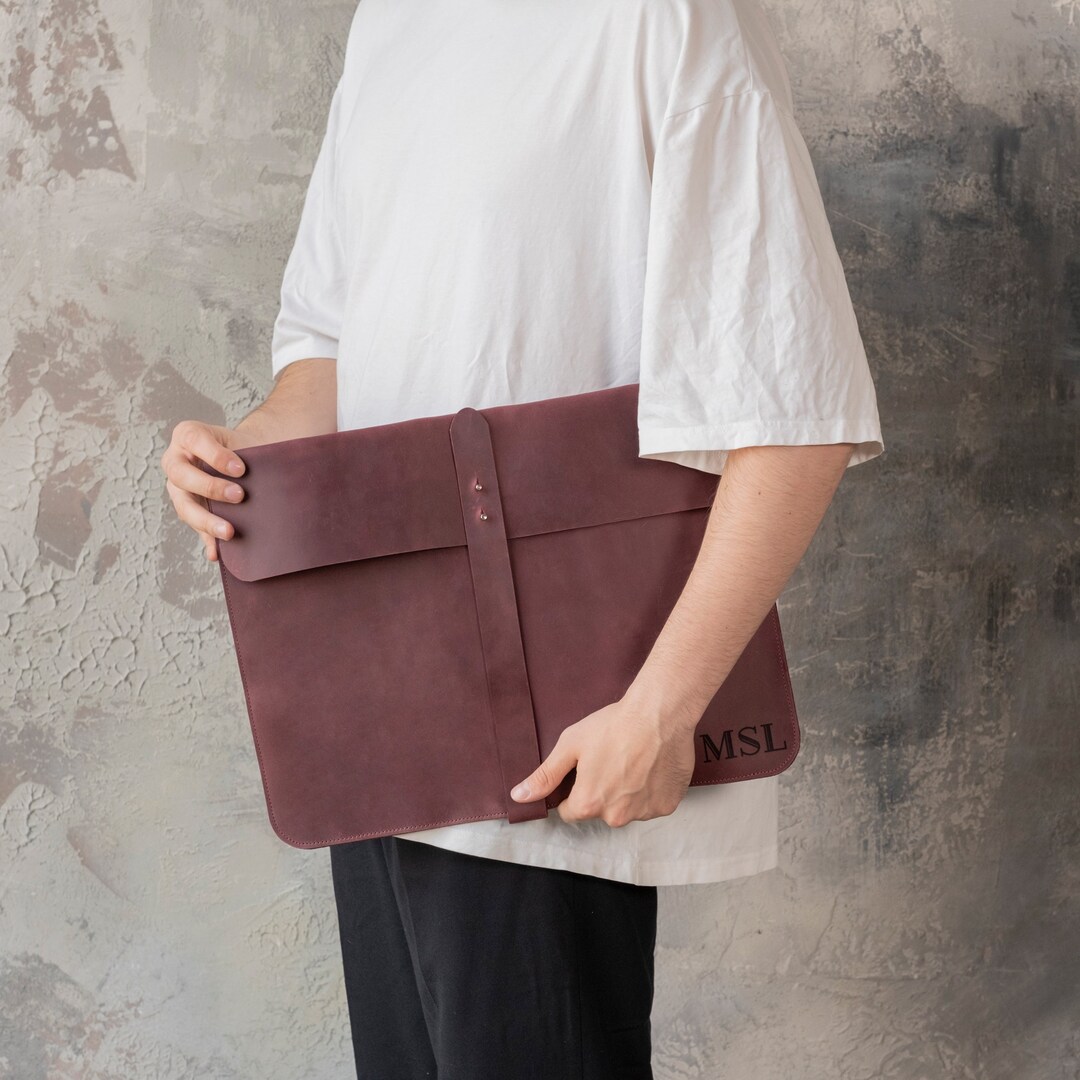 Customized Leather Folder, Personalized Document Case, Leather Paper ...