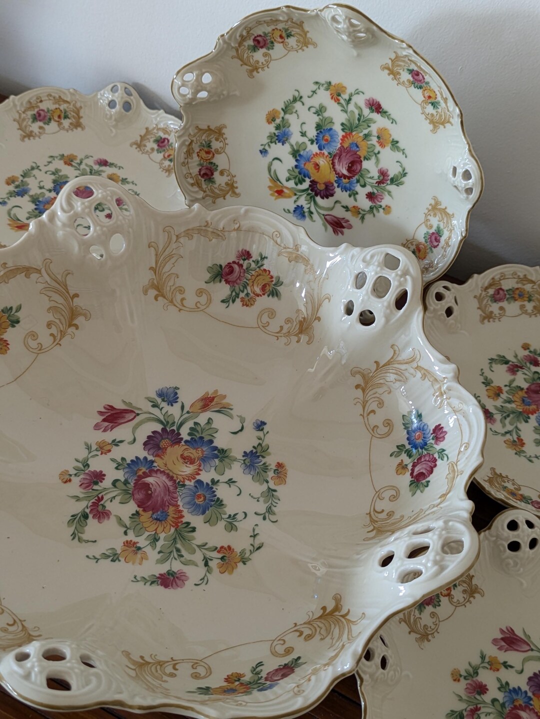 Rosenthal Elfenbein Porcelain Dessert Set - Etsy