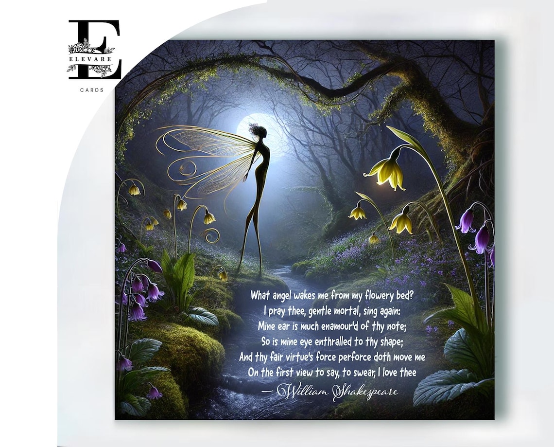 A Midsummer Night's Dream | Fairy Queen Titania Awakens, Shakespeare ...