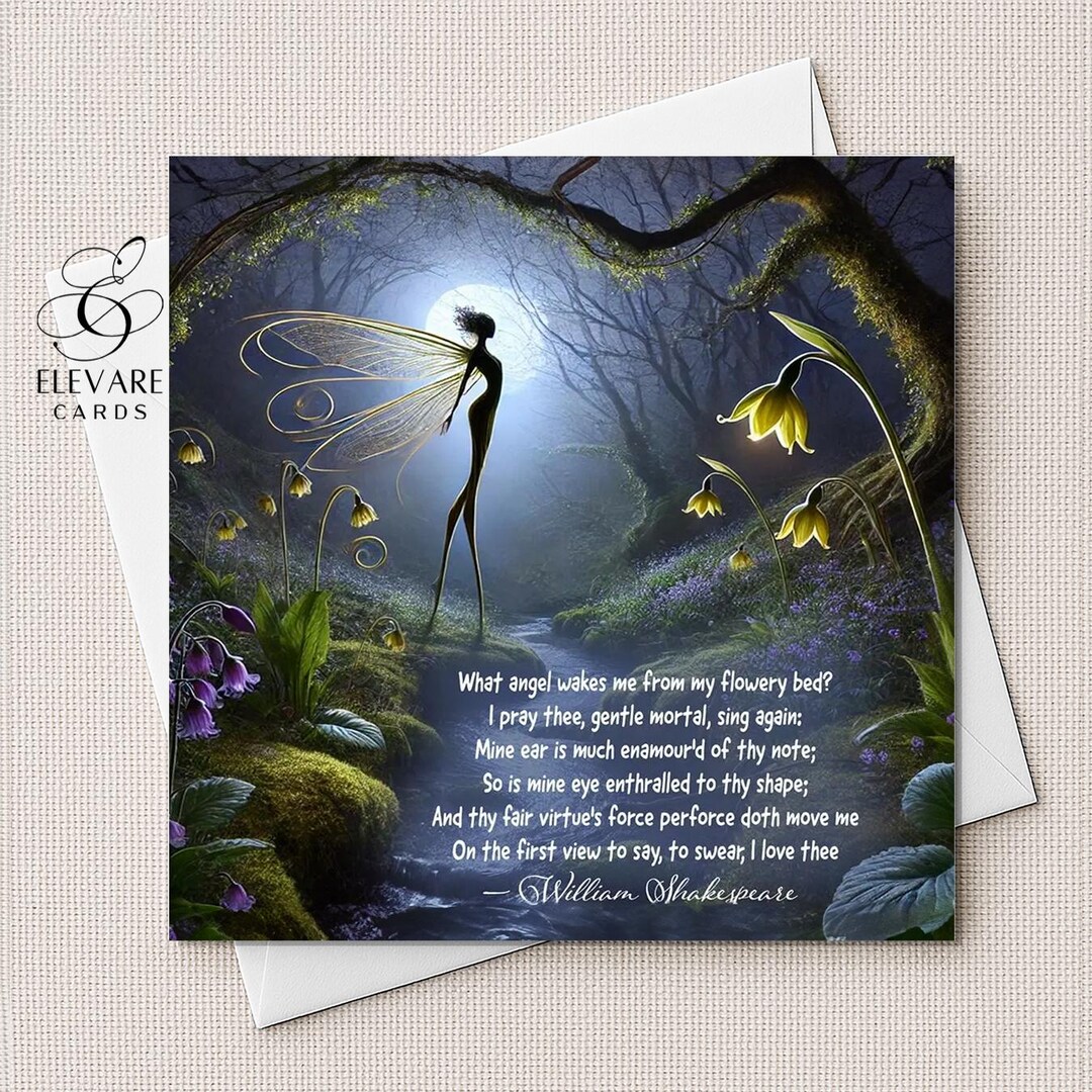 A Midsummer Night's Dream | Fairy Queen Titania Awakens, Shakespeare ...