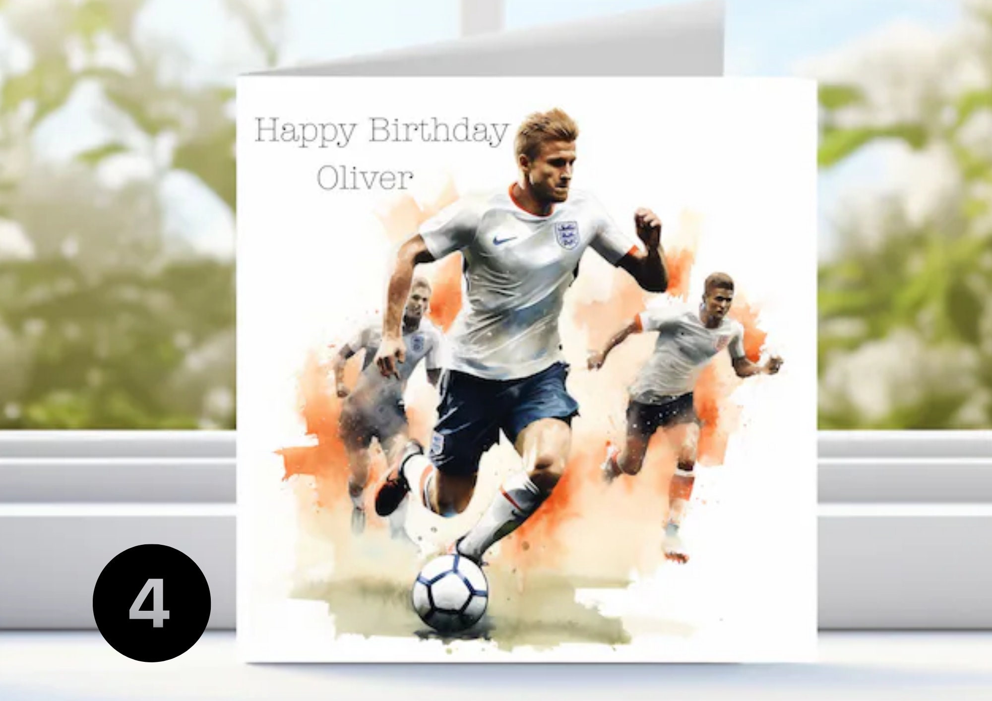 Personalised FOOTBALL Birthday Card for Men Son Husband - Etsy