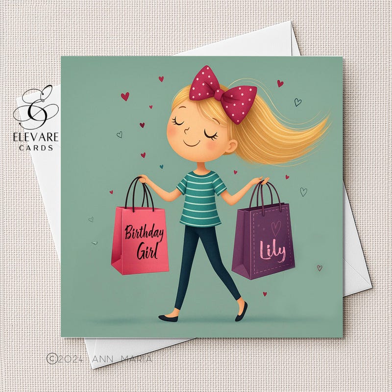 Poster 10 Age Girl - Etsy UK