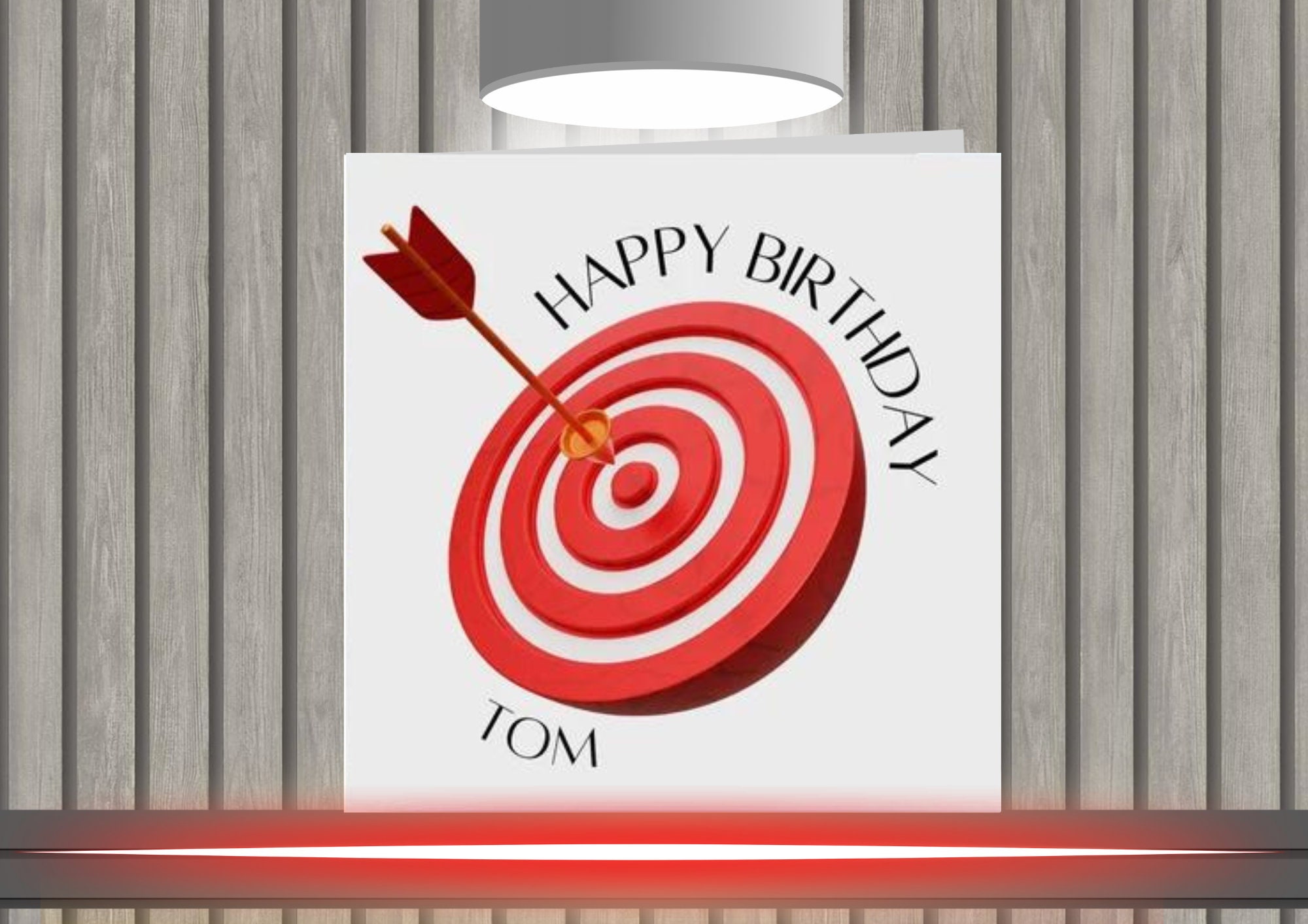 Personalised ARCHERY Birthday Card for Men, for Him / Her Dad, Son ...