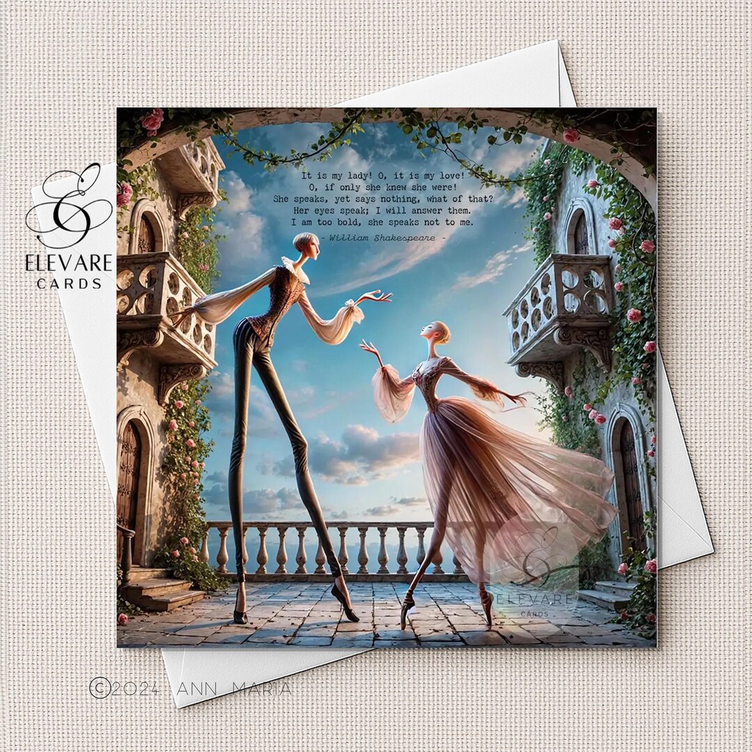 ROMEO & JULIET | William Shakespeare Inspired, Whimsical Art, Poetry ...