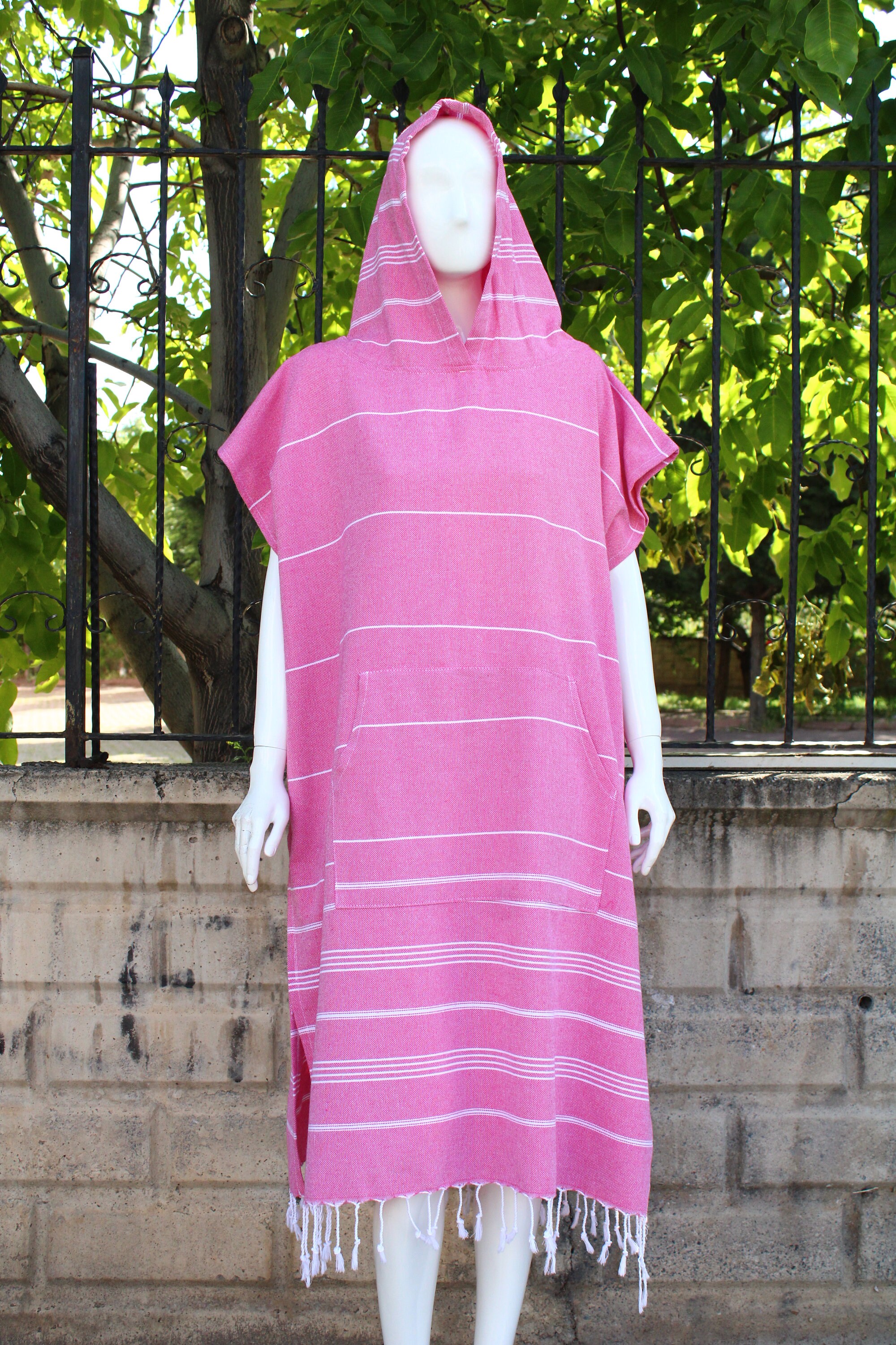 CUSTOM Gift Hooded Poncho for Adult, Unisex Beach Cover Up ...