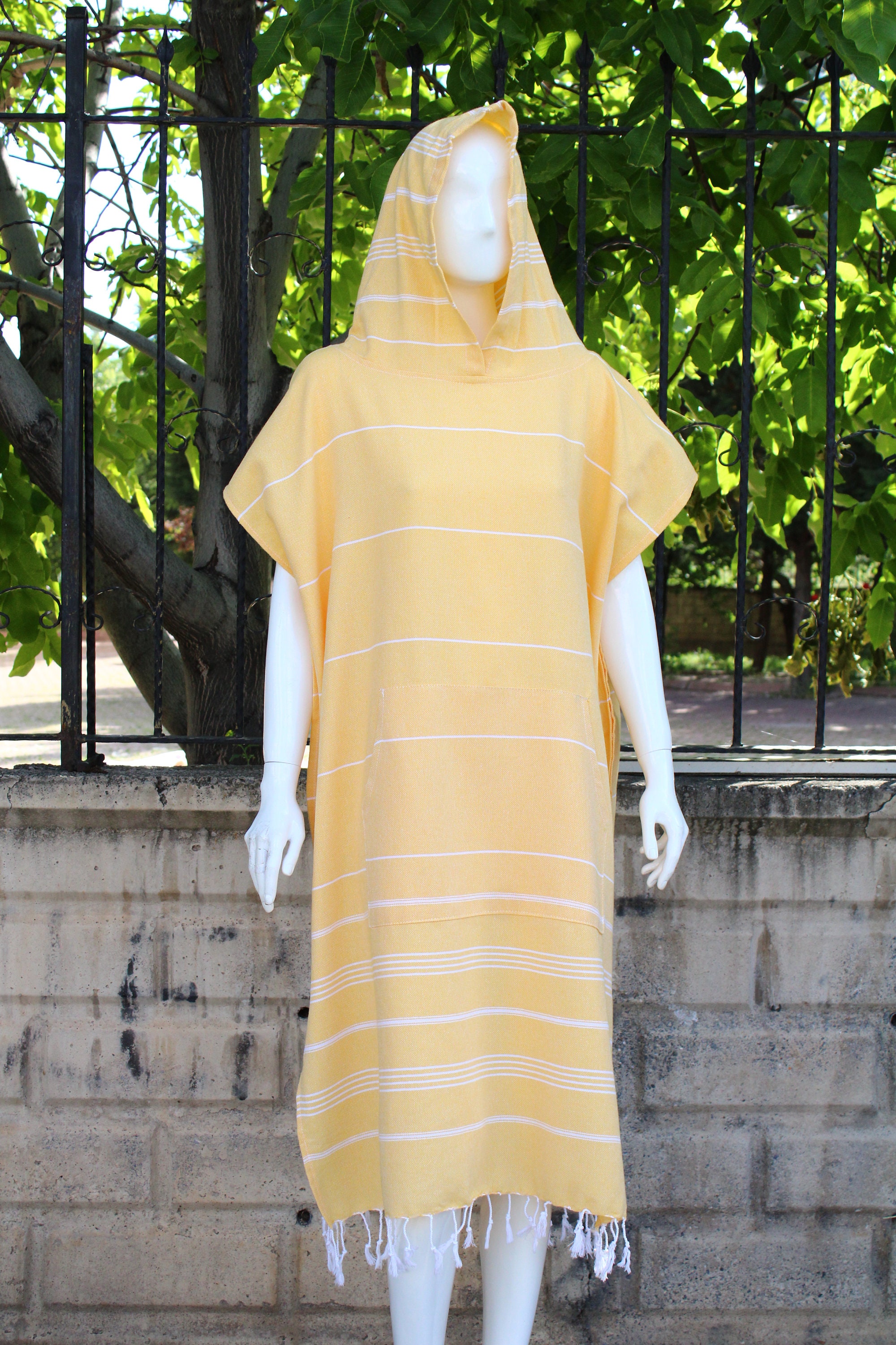 CUSTOM Gift Hooded Poncho for Adult, Unisex Beach Cover Up ...
