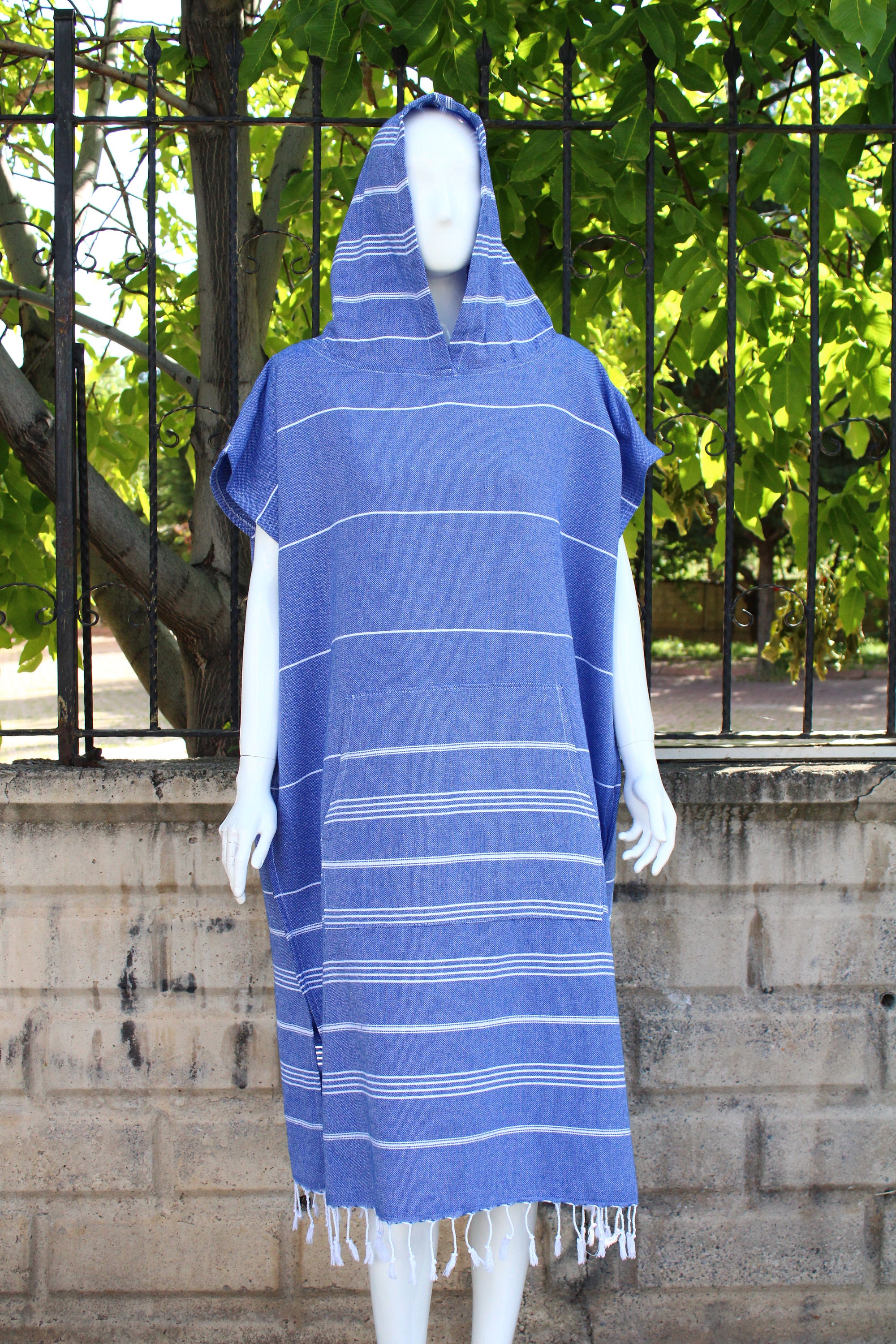 CUSTOM Gift Hooded Poncho for Adult, Unisex Beach Cover Up ...