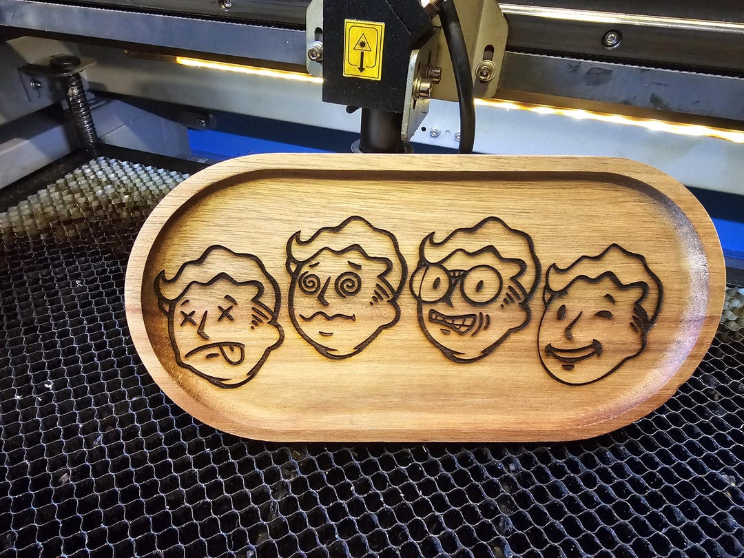 Fallout Trays,fallout Decor,fallout Serving Tray,fallout Charcuterie ...